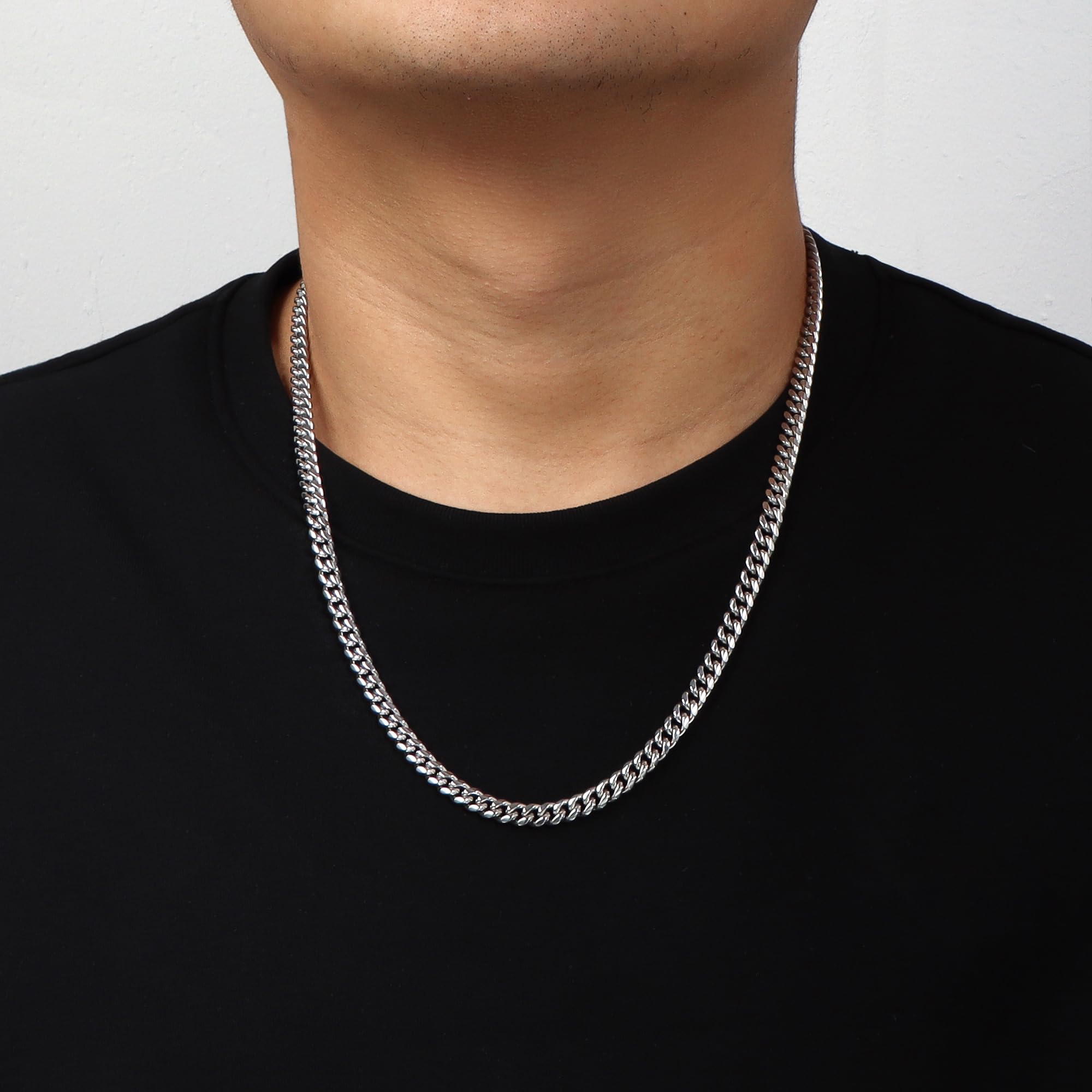 Snapklik.com : Gold Cuban Link Chain For Men Stainless Steel Chain ...