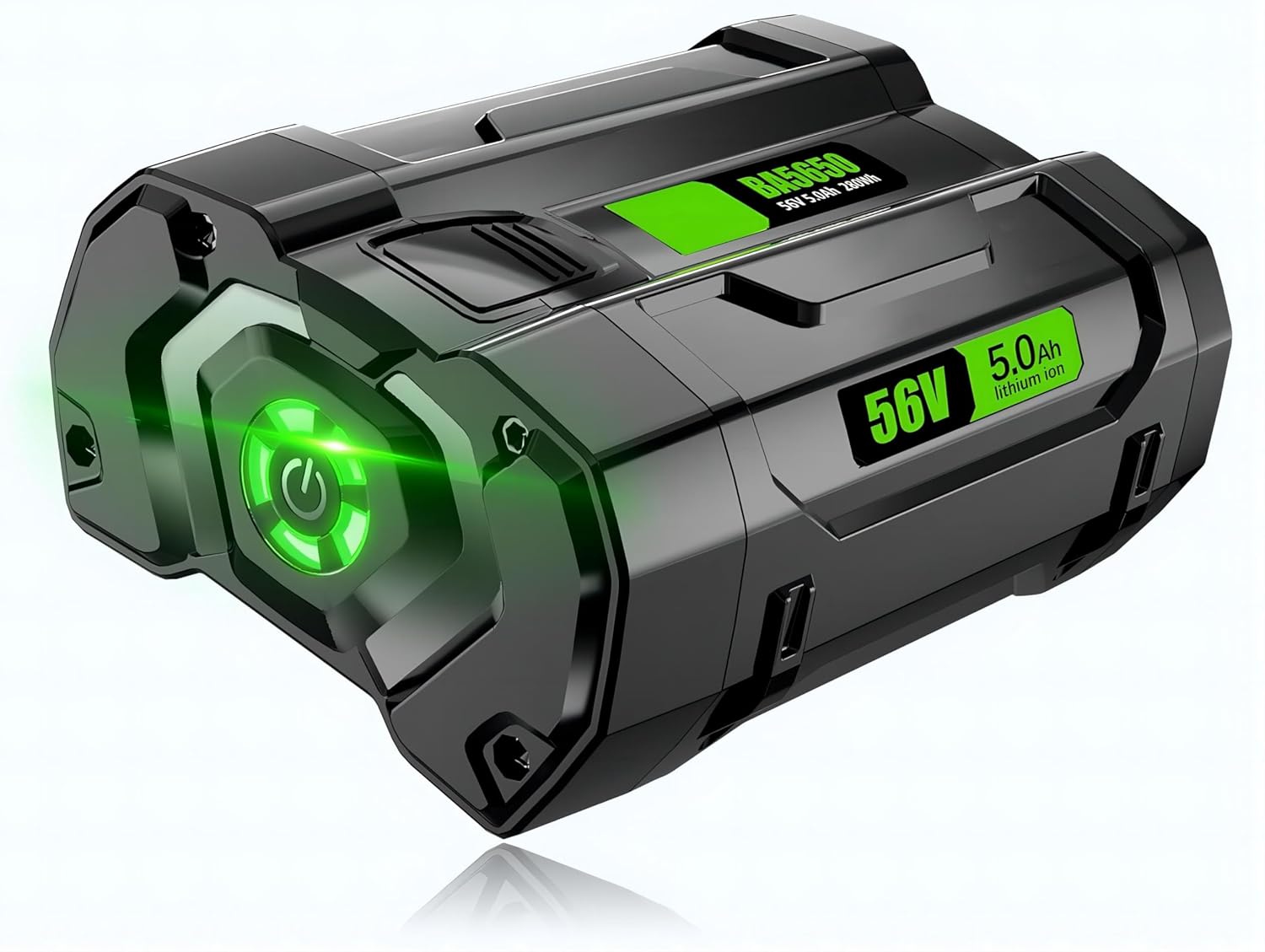 Amazon.com: POWITEC 56V 5000mAh Replacement for EGO 56V Battery BA2800 ...