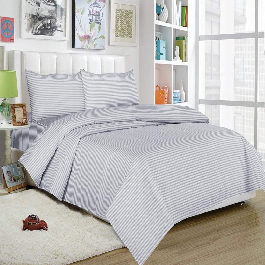 Amazon.com: Duck River Textiles Regan 3 Piece Sheet Set, Twin : Home ...