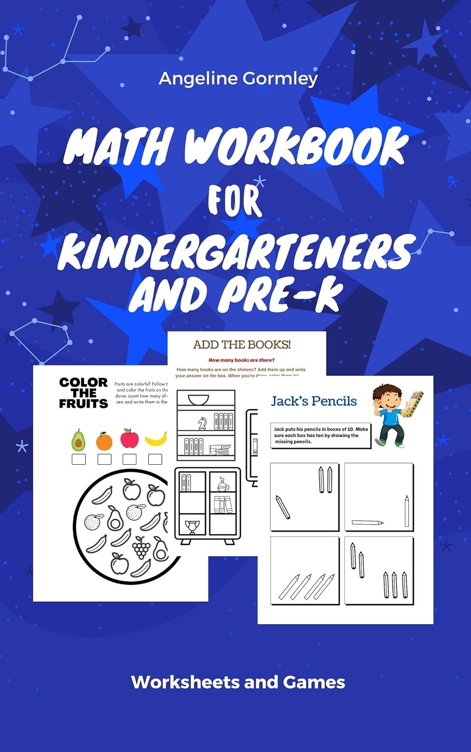 Amazon.com: Math Workbook for Kindergarteners and PreK: Worksheets and ...
