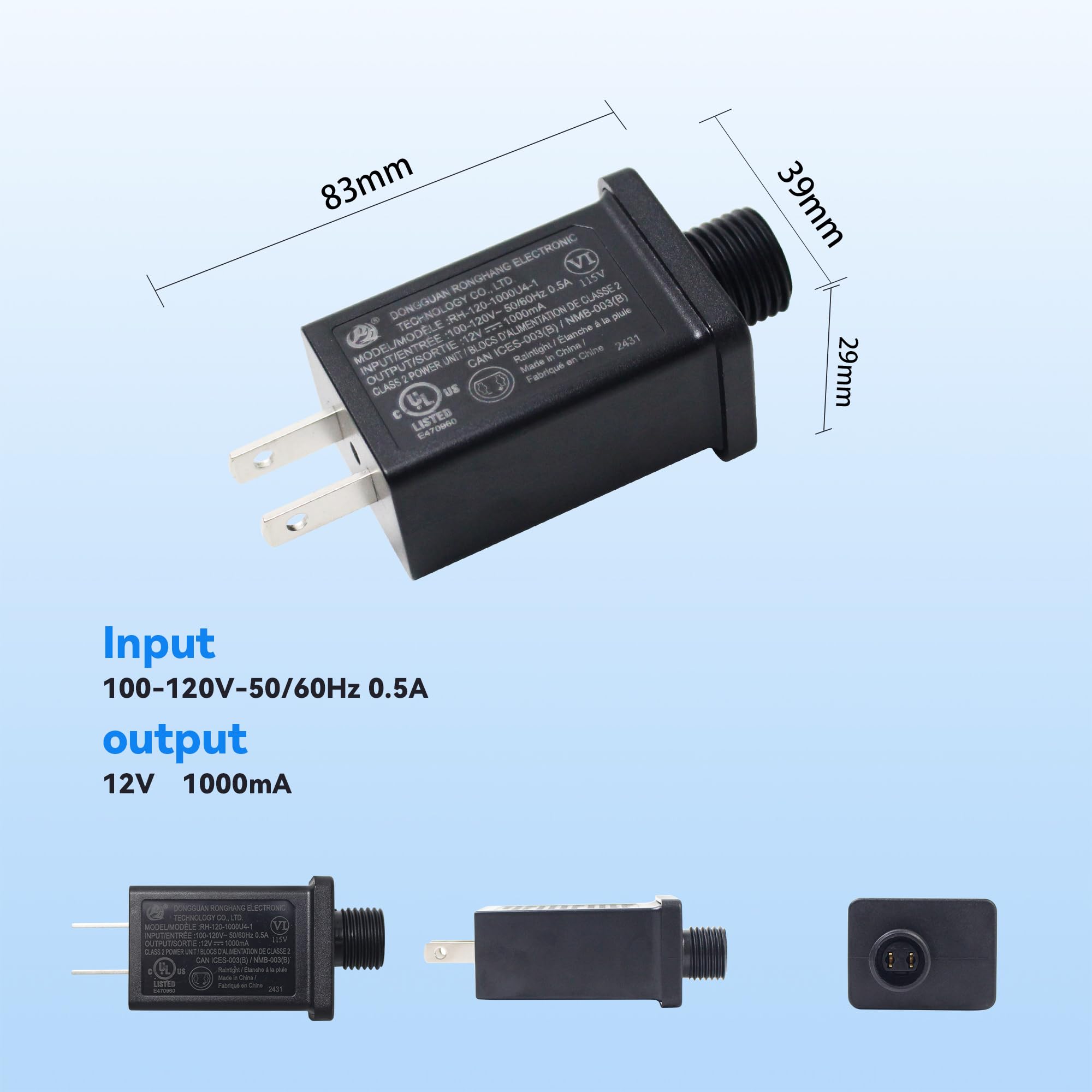 Snapklik.com : Replacement Yard Inflatable Adapter Class 2 Power Supply ...