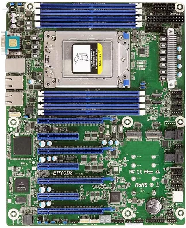 Amazon.com: EPYCD8 for Server Motherboard Socket SP3 (LGA4094) EPYC ...