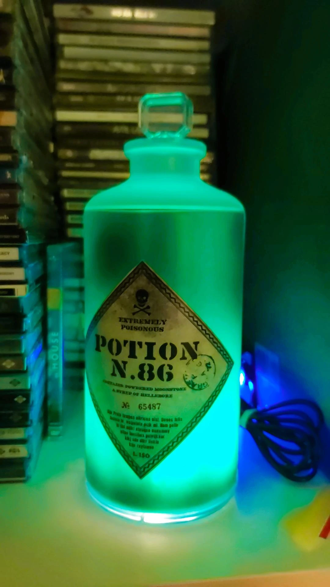 Harry Potter Potion Bottle Light | Ideal Night Light Mood Lamp | 20cm ...