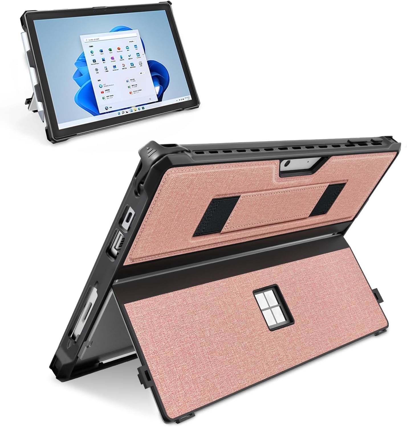 Amazon.com: SSS·GRGB Case for 12.3" Microsoft Surface Pro 7+/7/6/5/4 ...