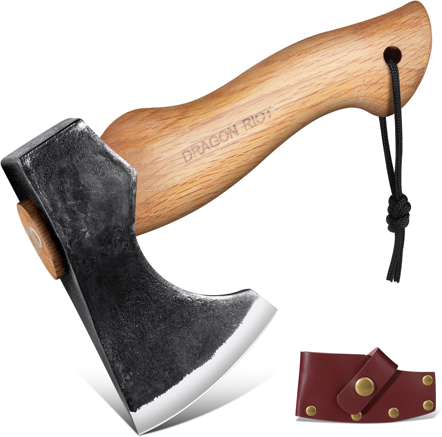 Amazon.com: DRAGON RIOT 8.5 inch Camping Axes and Hatchets, Bushcraft ...