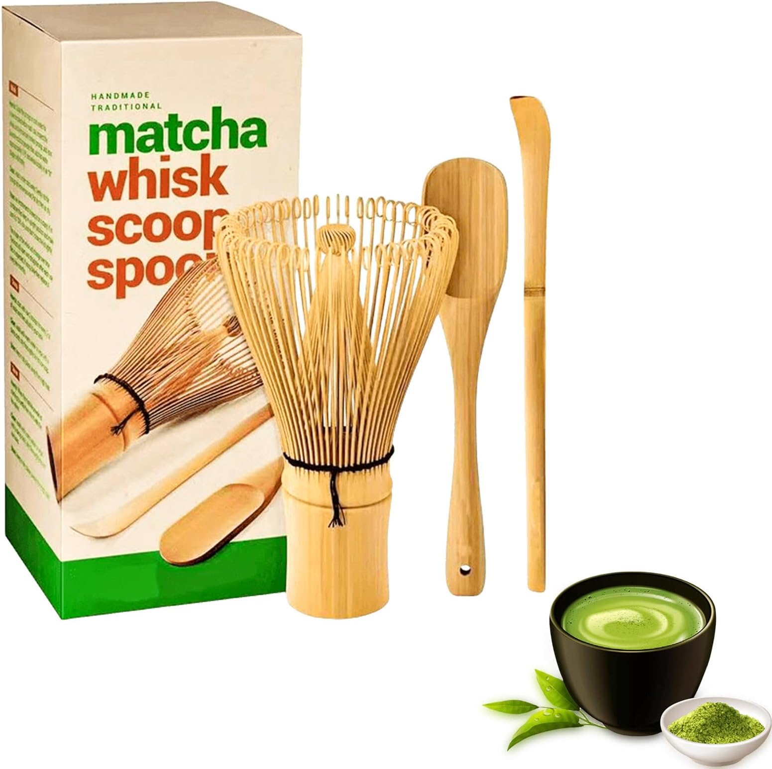 Amazon.de: Matcha Set Matcha Besen mit Matcha Löffel Schneebesenhalter ...