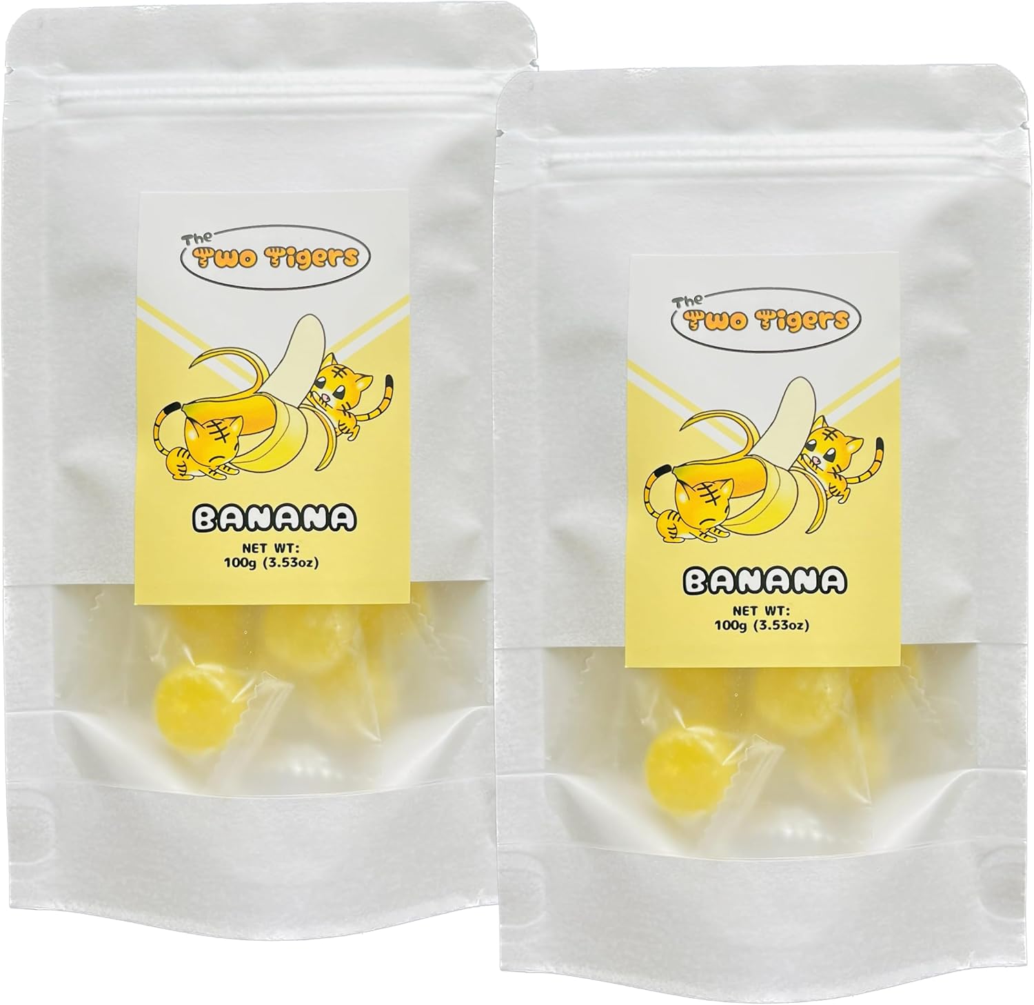 Special Flavors of Banana Hard Candy, Fruit Flavoured Snacks, Candy ...