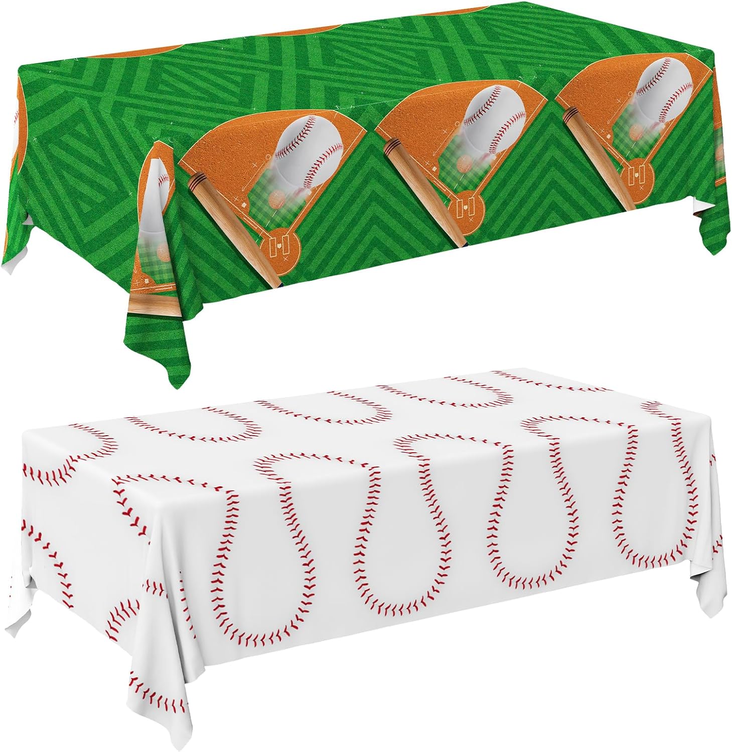 Amazon.com: Gatherfun Baseball Party Supplies: 2-Pack Baseball Birthday ...