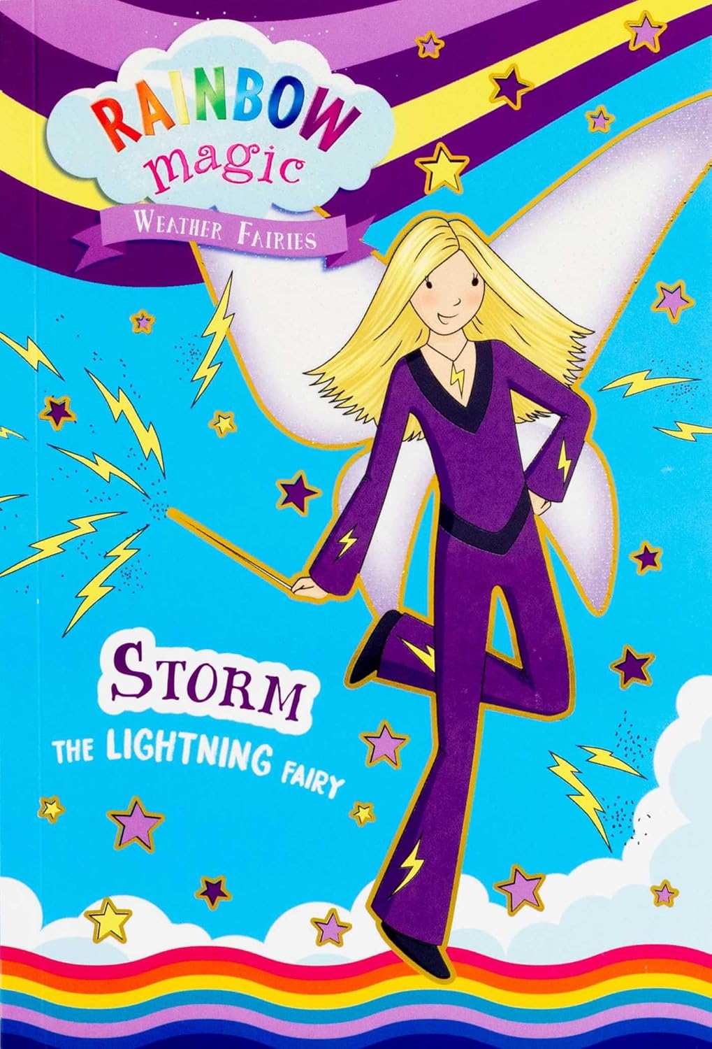 Amazon.com: Rainbow Magic Weather Fairies #6: Storm the Lightning Fairy ...