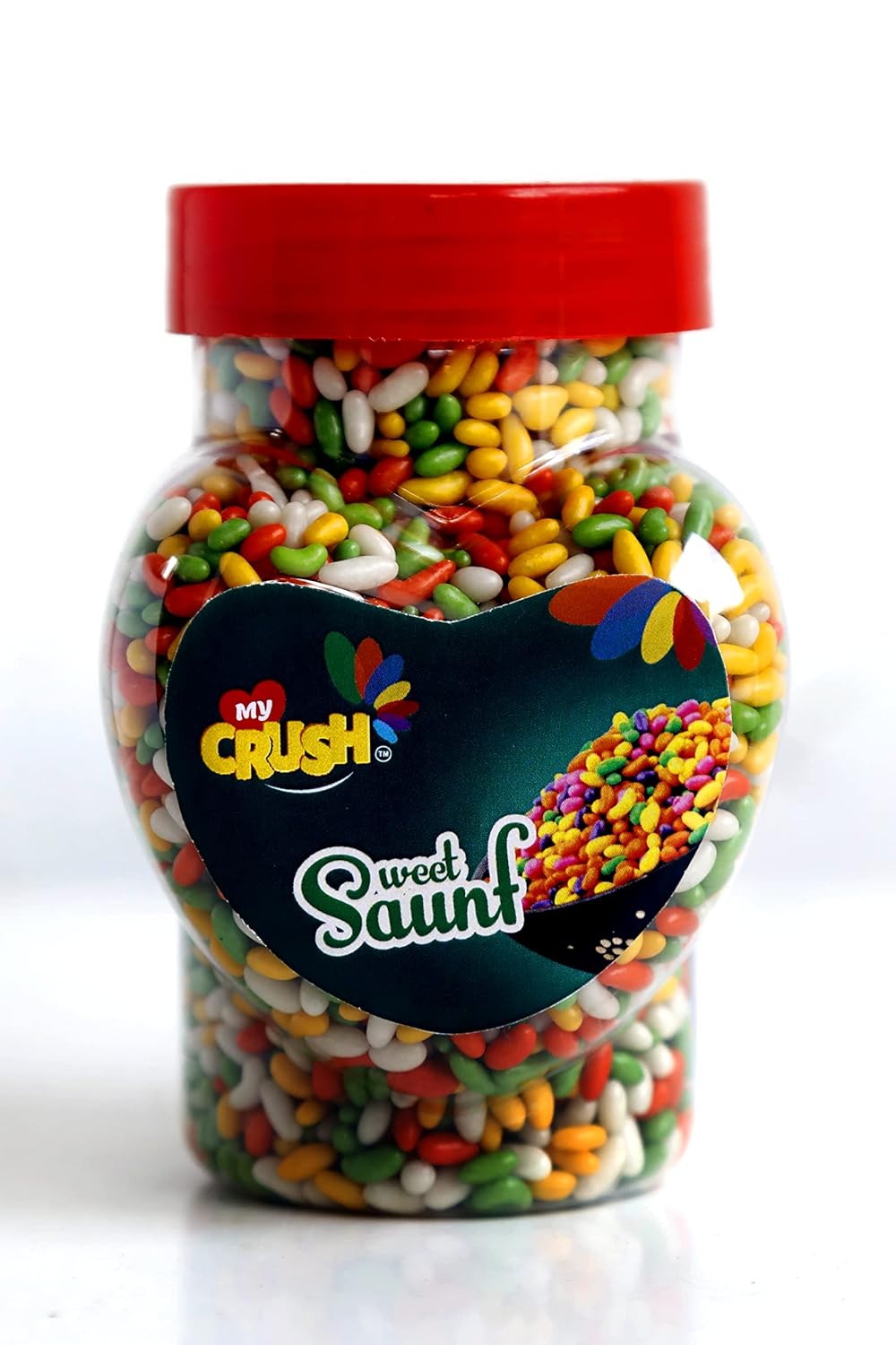 My CRUSH Colorful Saunf, Green Saunf Mukhwas, Khas Chandan Mukhwas ...