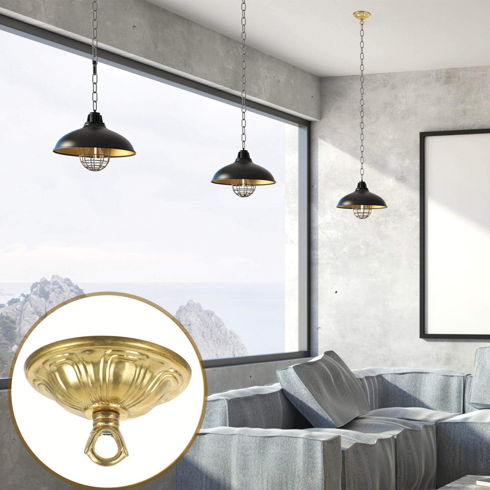 Light Kit Ceiling Canopy Ceiling Fan Angle Canopy Kit | Temple