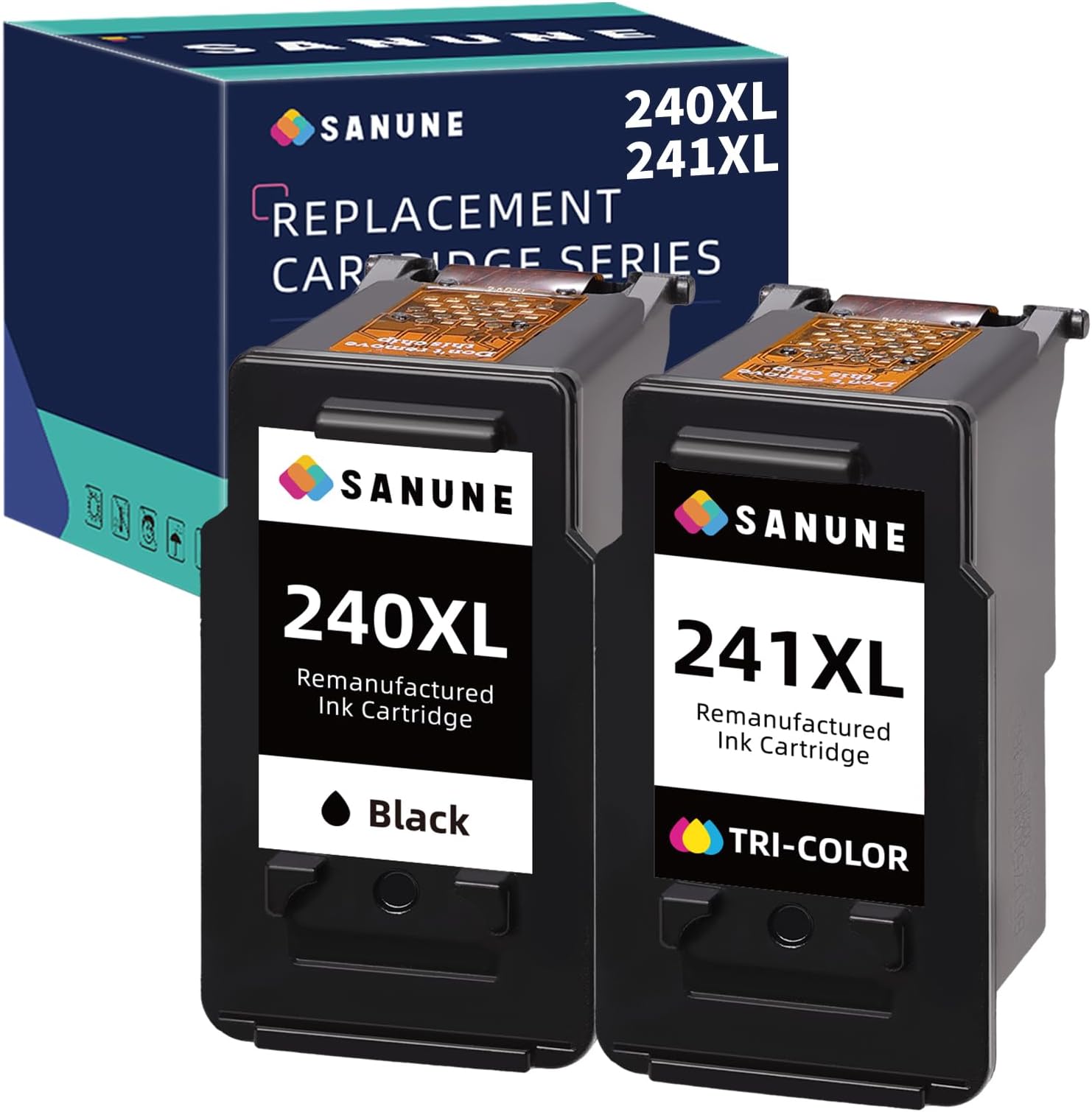 Amazon.com: SANUNE Remanufactured Ink Cartridge Replacement for Canon ...