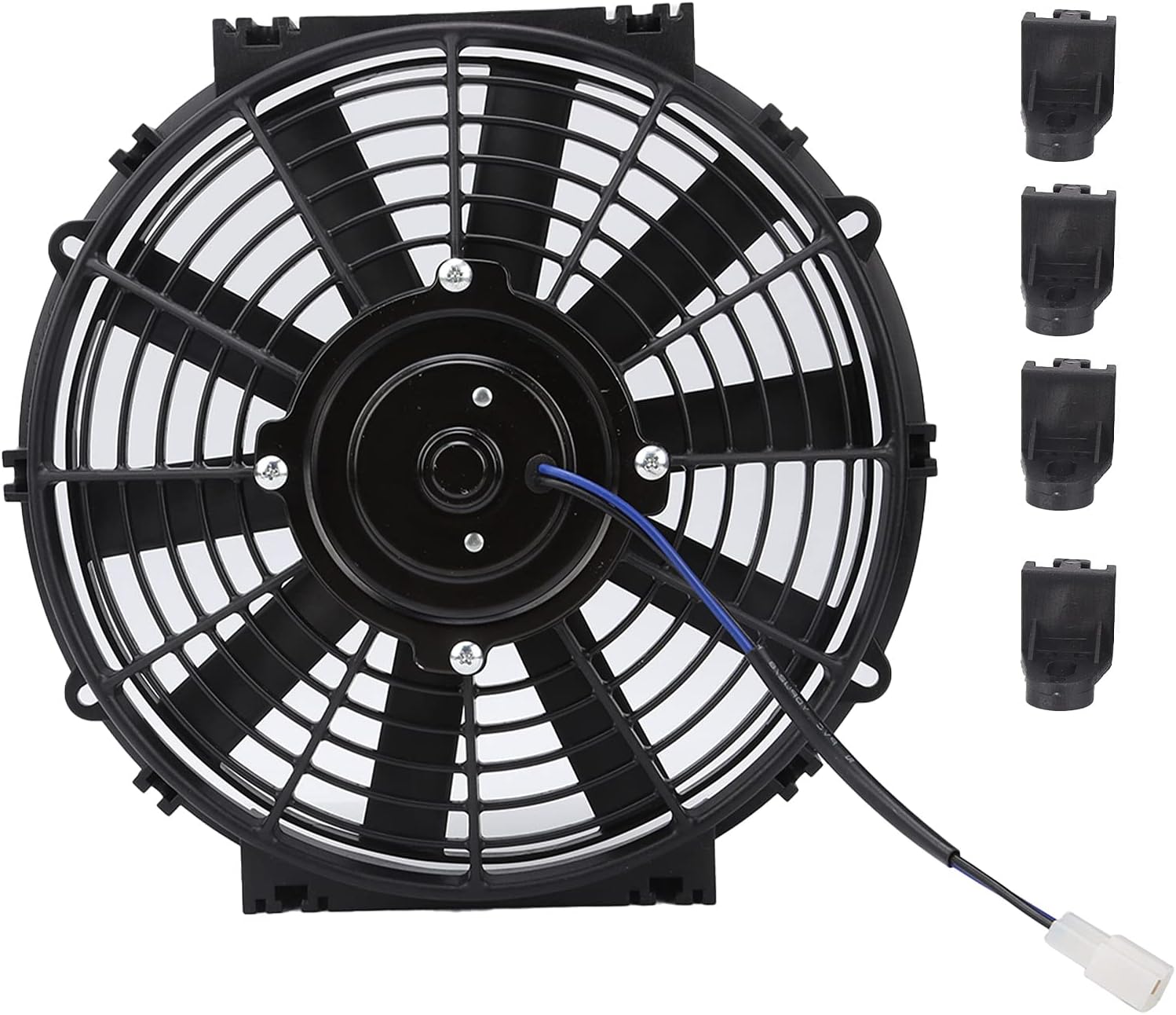 Amazon.com: Flex-A-Lite Trimline Black 24-Volt Reversible Electric Fan ...