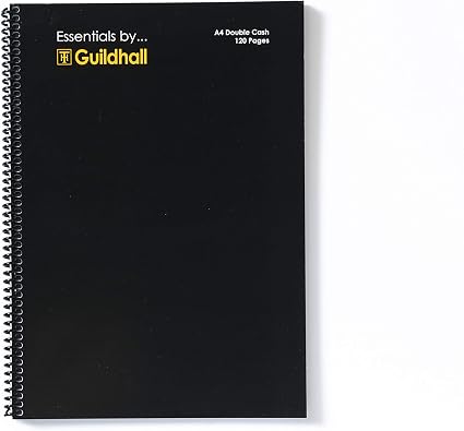 Exacompta - Ref GES7424Z - Guildhall - Essentials Wire bound Double ...
