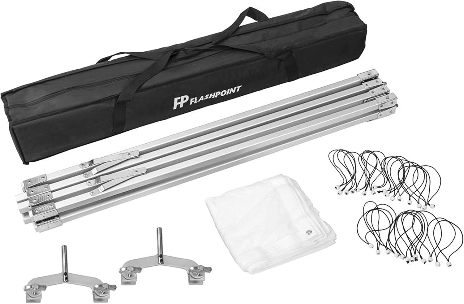 Amazon.com : Glow 12x12' Butterfly Light Modifier Scrim Kit with ...