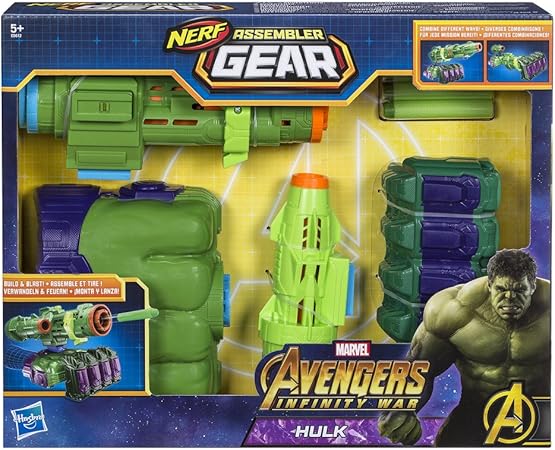 Marvel Avengers: Infinity War Nerf Hulk Assembler Gear : Amazon.co.uk ...