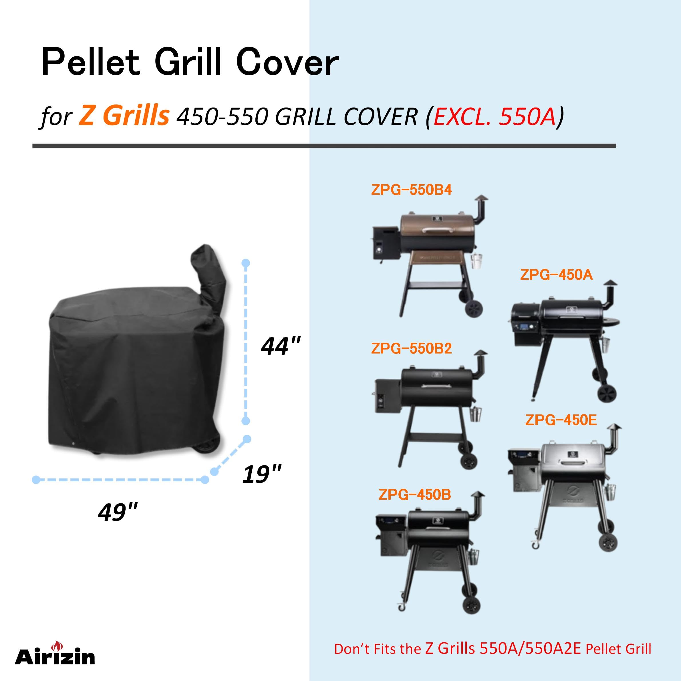 Snapklik.com : Grill Cover For Z Grills 450 Series,for Z Grill 550B ...