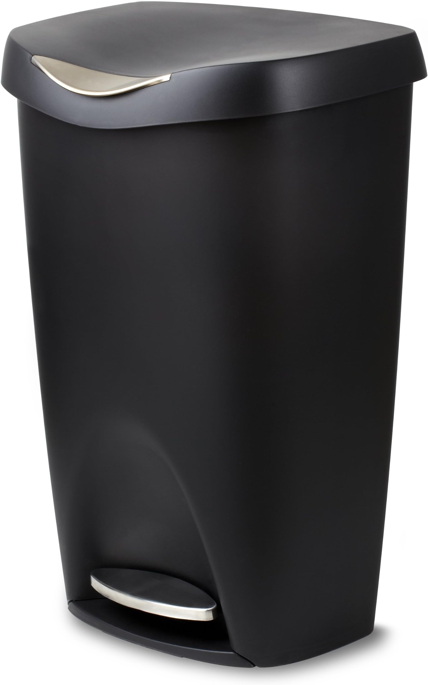 Umbra 084200-047 Brim Step On Trash Can, Black, 13 Gallon : Amazon.ca: Home