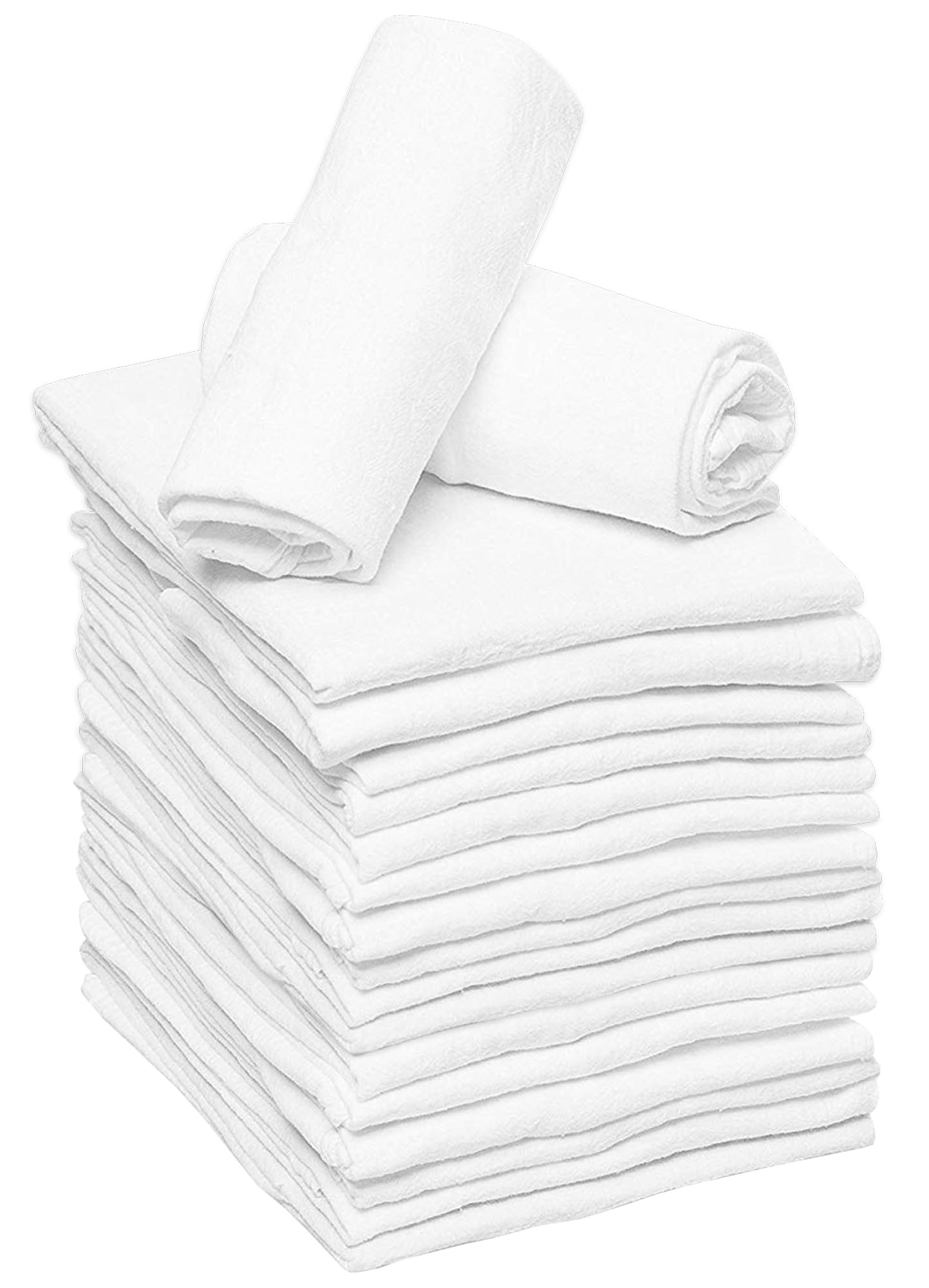 Snapklik.com : RUVANTI 3 Pack Birdseye Flat-Fold Cloth Diapers For Babies