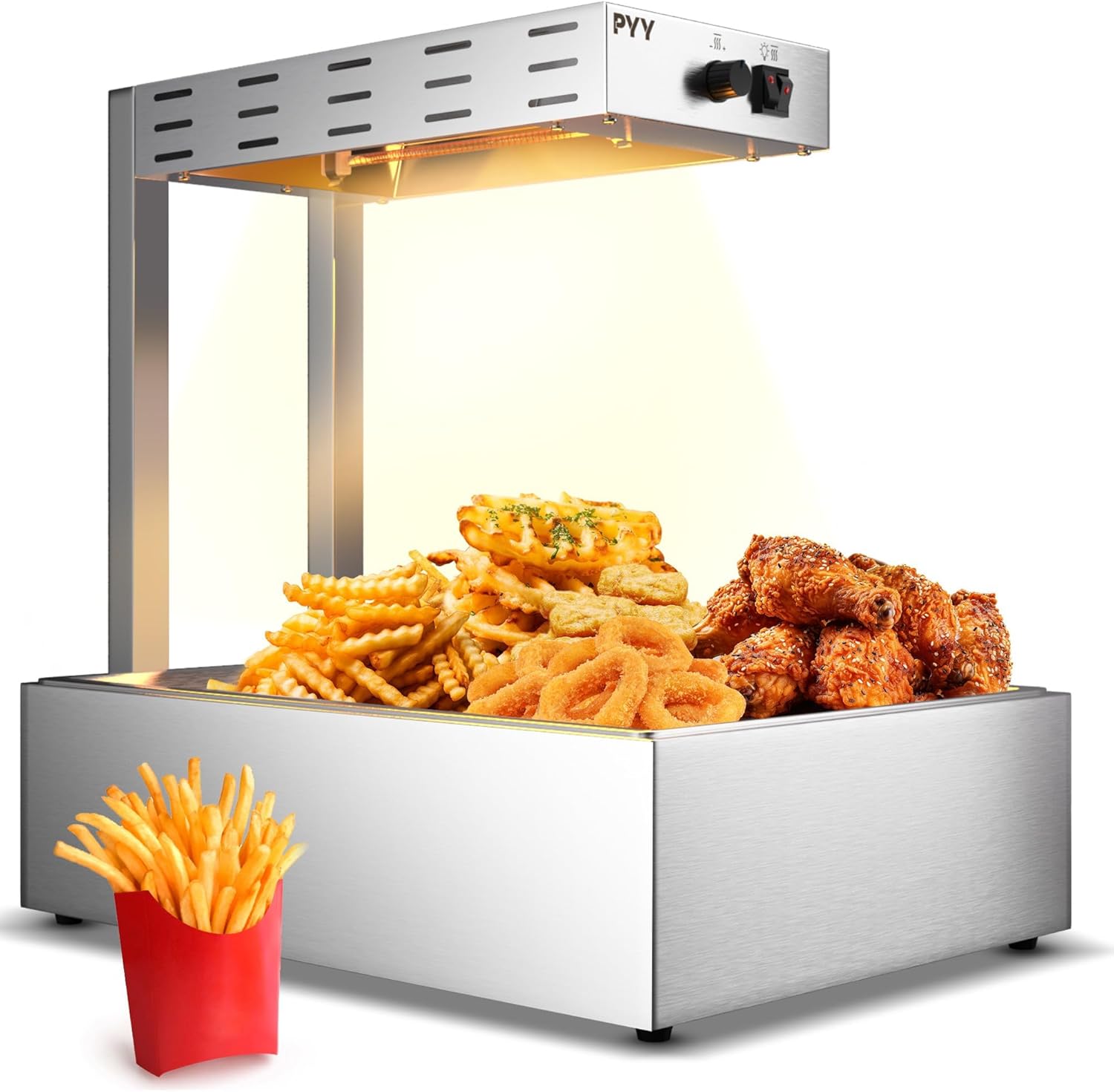 Amazon.com: PYY French Fry Warmer Commercial Food Heat Lamp - Food ...