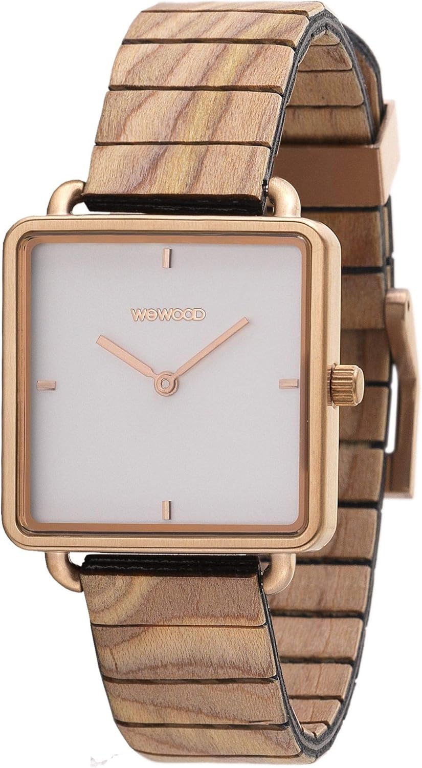 Amazon.com: Wewood 9818204 Women's Wristwatch, Brown : Clothing, Shoes ...