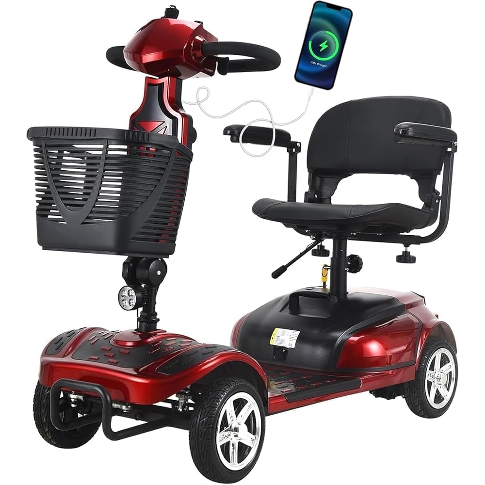 $26/mo - Finance Heavy Duty Wheel Mobility Scooters for Seniors ...