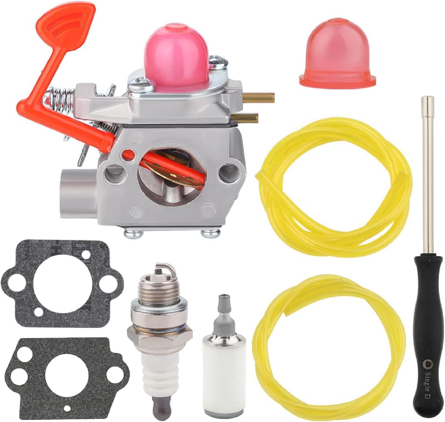 Amazon.com: ANODZU Carburetor Carb Fit for Poulan Pro PR25SD PR25CD ...