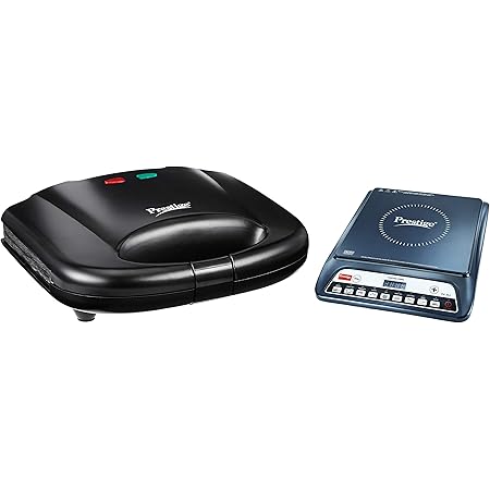 Buy Prestige 1600W Induction Cooktop with Push button&Prestige 800W ...