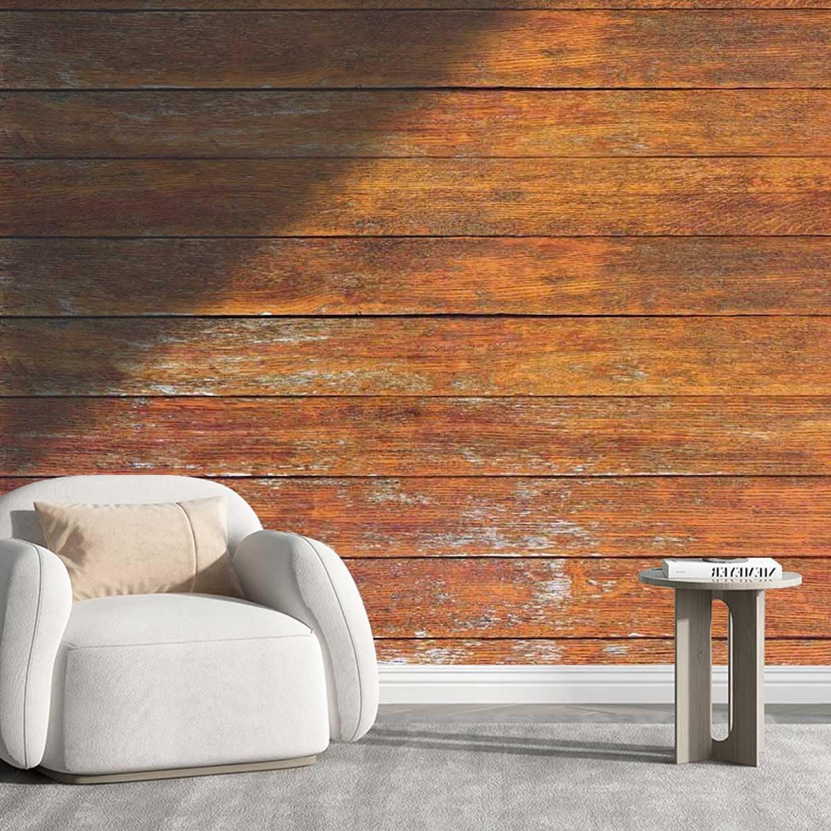 YANFENQI Wainscoting Panels Peel and Stick Vintage Wood Wall Paintings ...