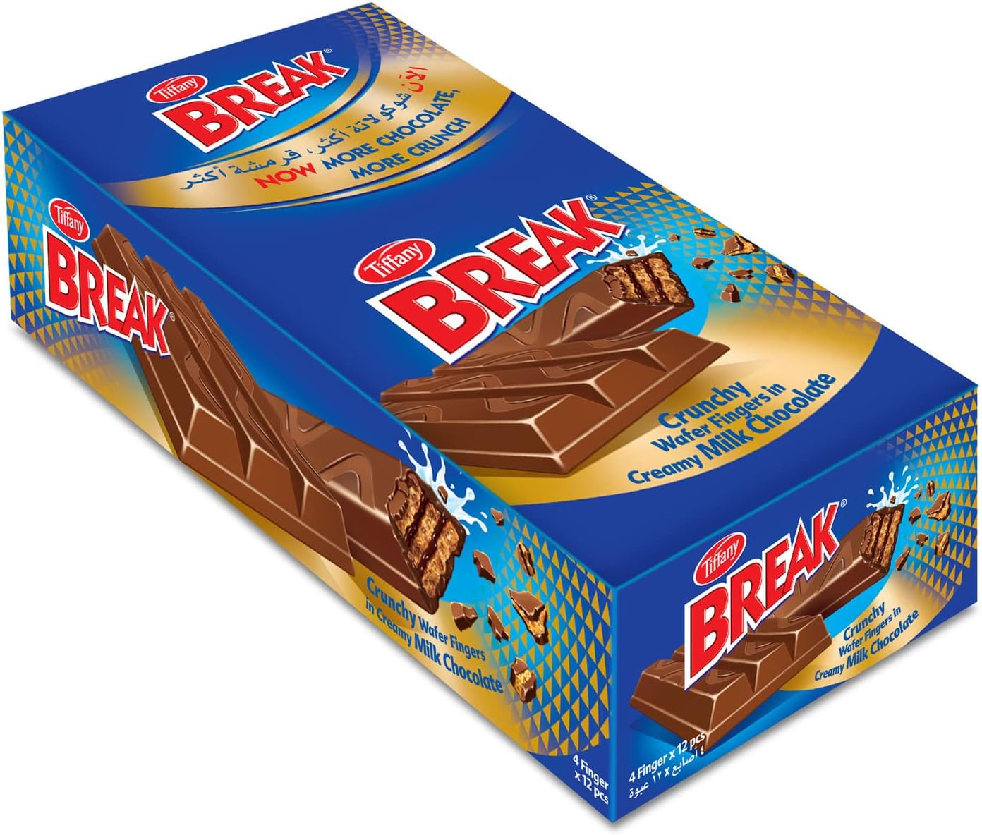 Tiffany Break Crunchy Wafer Fingers 12 x 25gm : Amazon.ae: Grocery