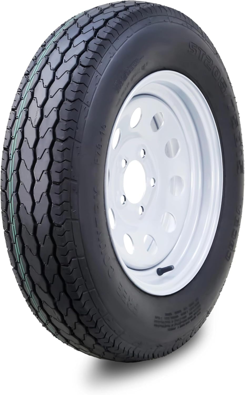 Amazon.com: Free Country Trailer Tire Wheel Assembly ST205/75D15 6-Ply ...
