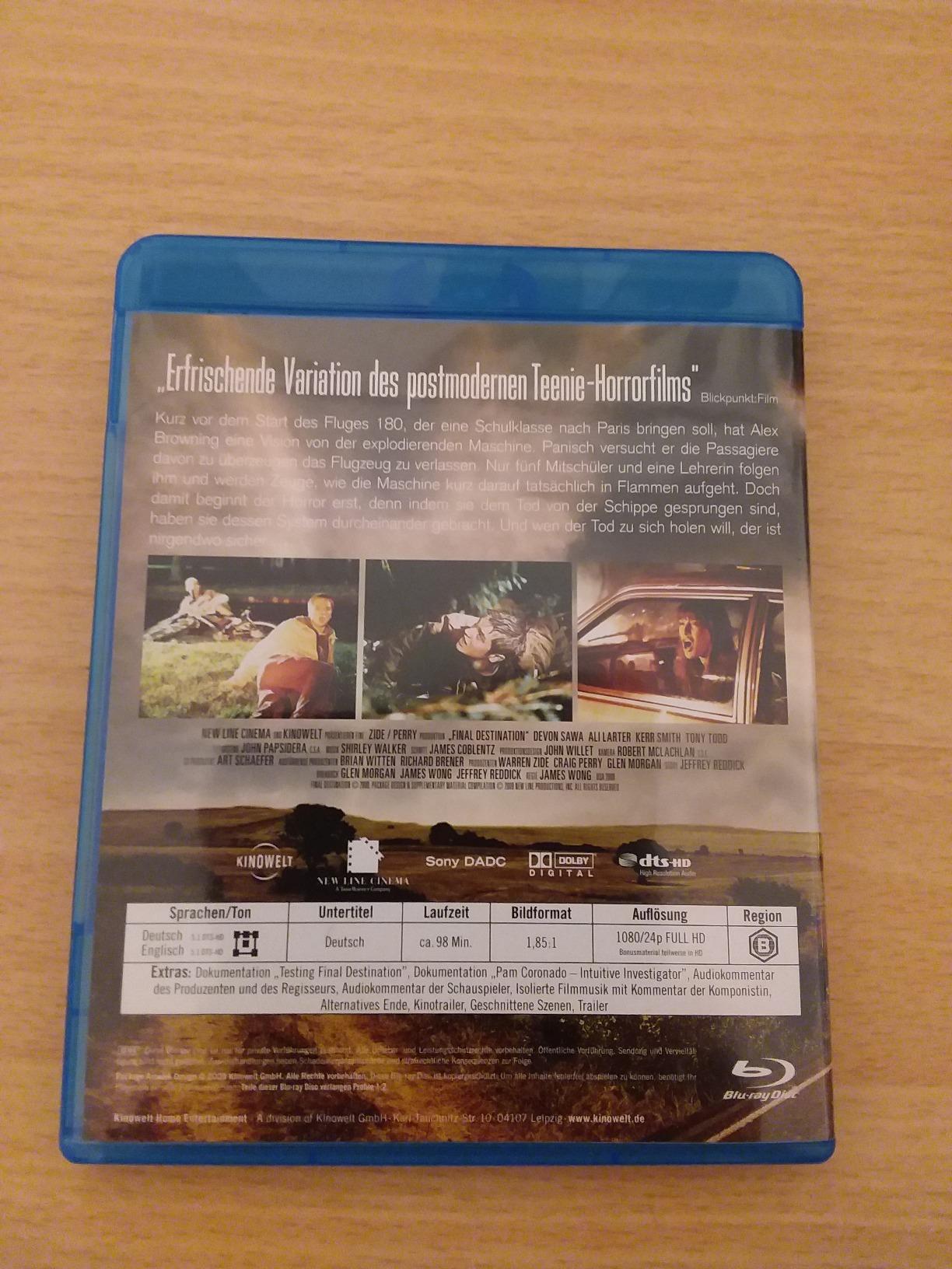 Final Destination: Amazon.de: Devon Sawa, Kristen Cloke, Ali Larter ...