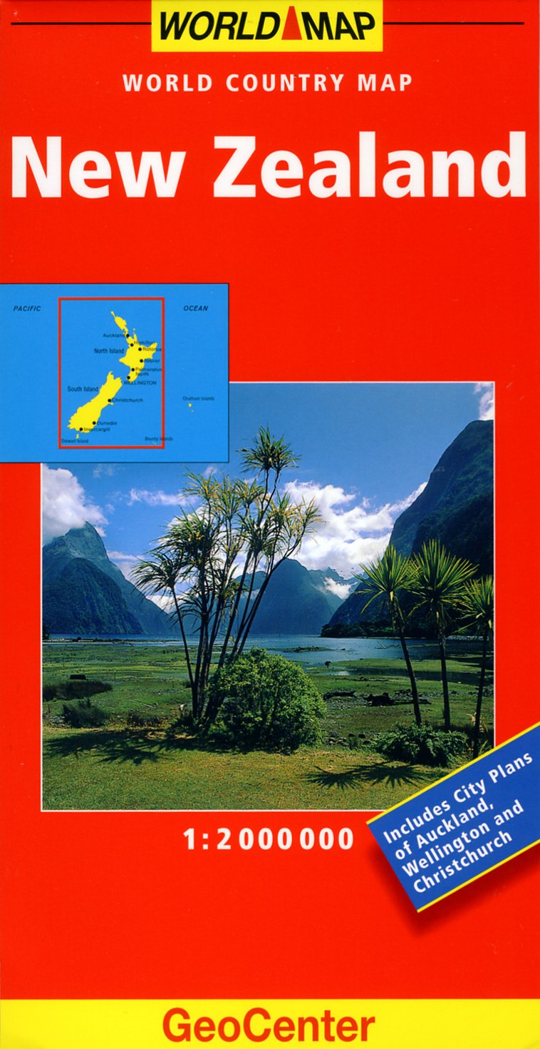New Zealand GeoCenter World Map: Amazon.co.uk: Mairs: 9783829764667: Books