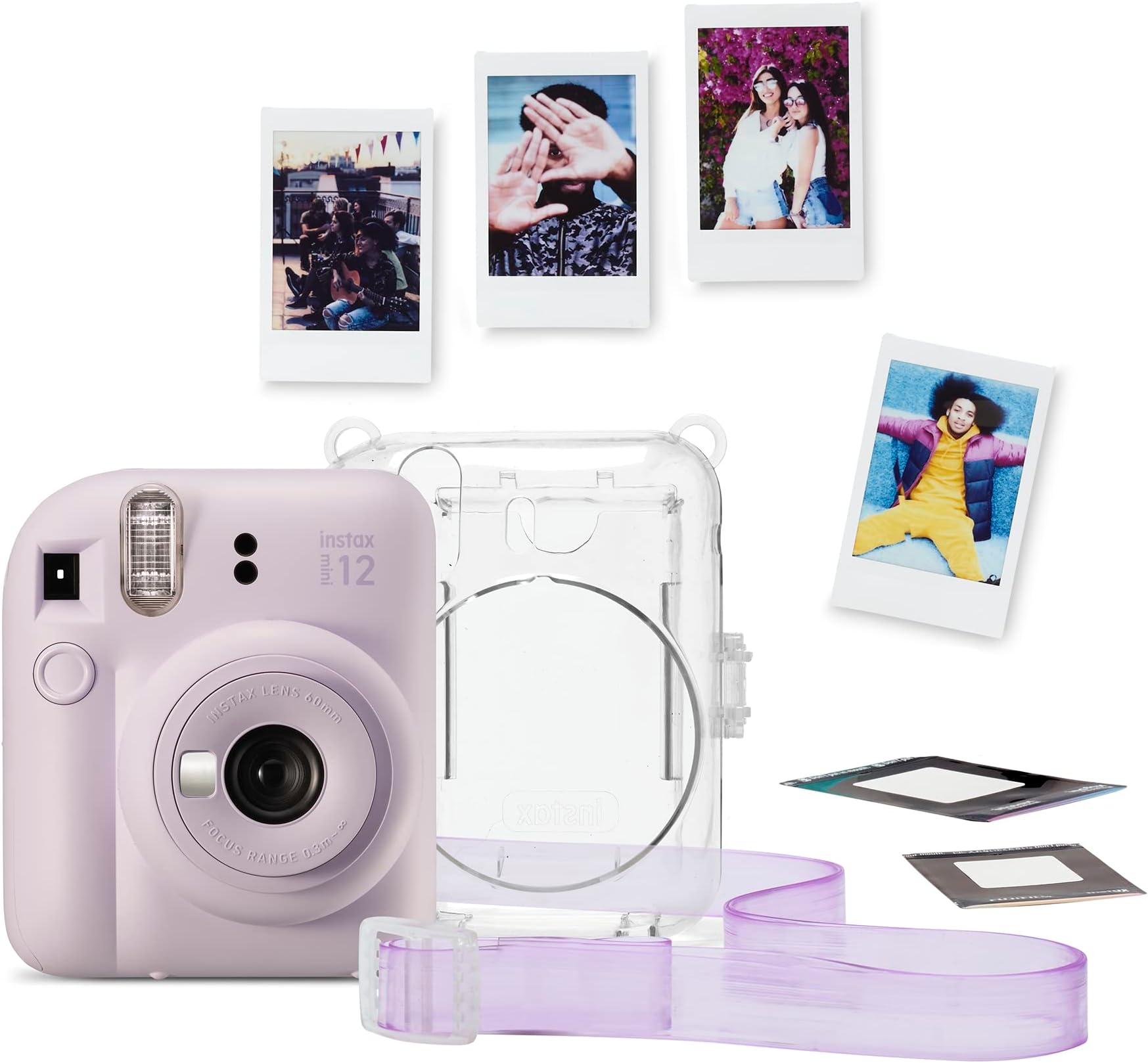 Fujifilm Instax Mini 12 - Fotocamera istantanea con confezione da 20 ...