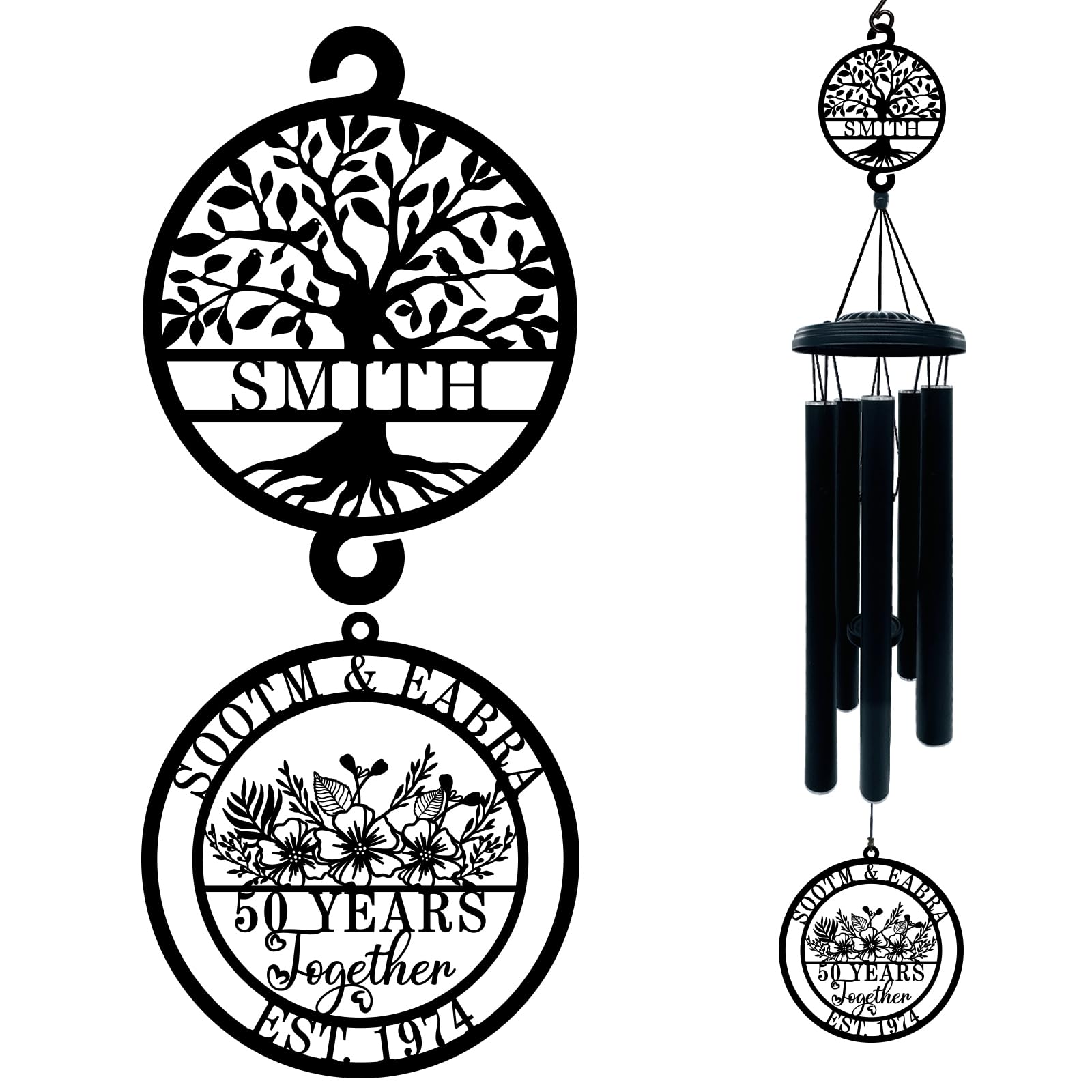 Amazon.com : Personalized 50th/60th/25th/30th/40th/10th Anniversary ...