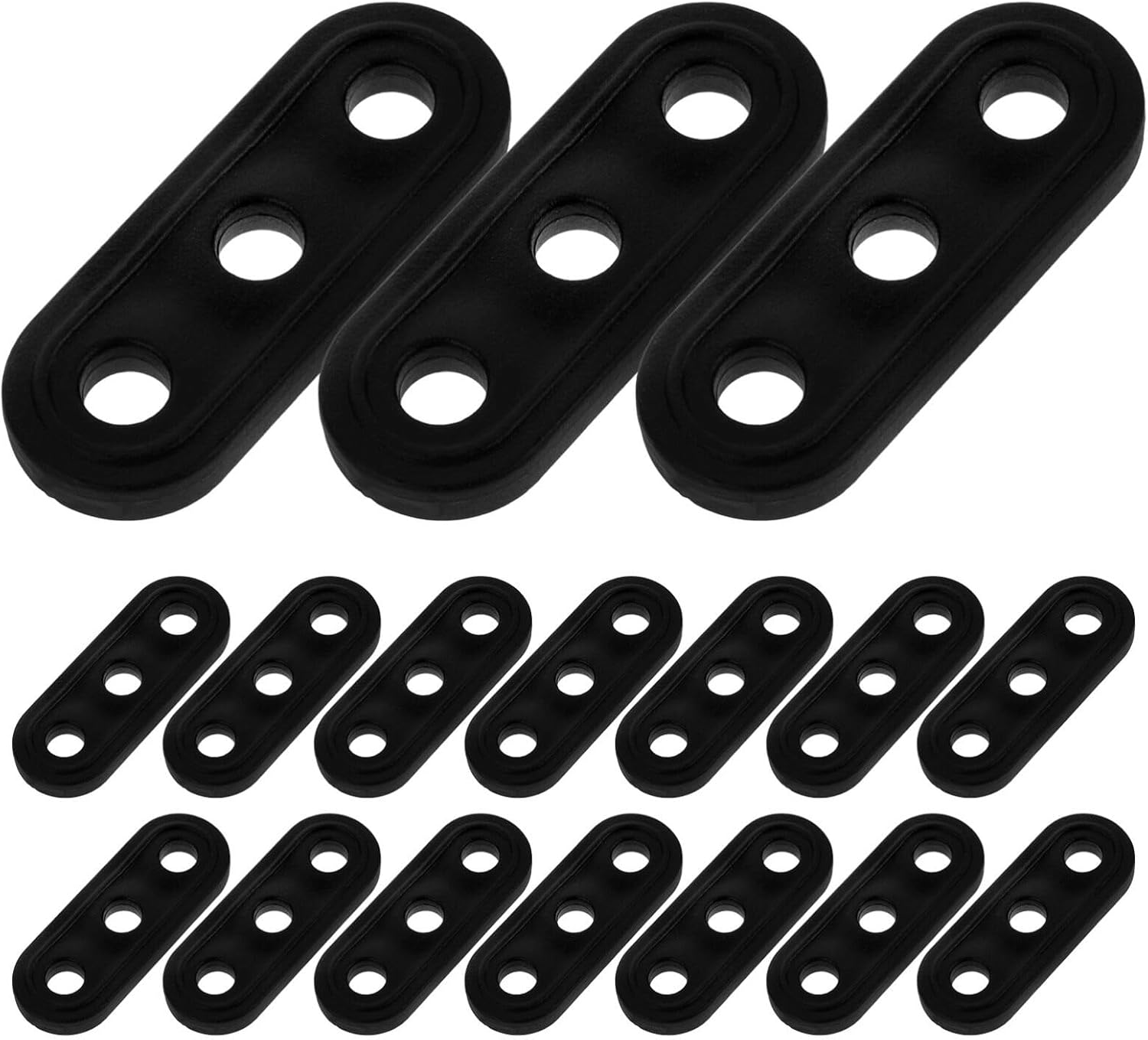 Amazon.com : POPETPOP 100pcs Tent Cord Fasteners Rope Adjusters for ...