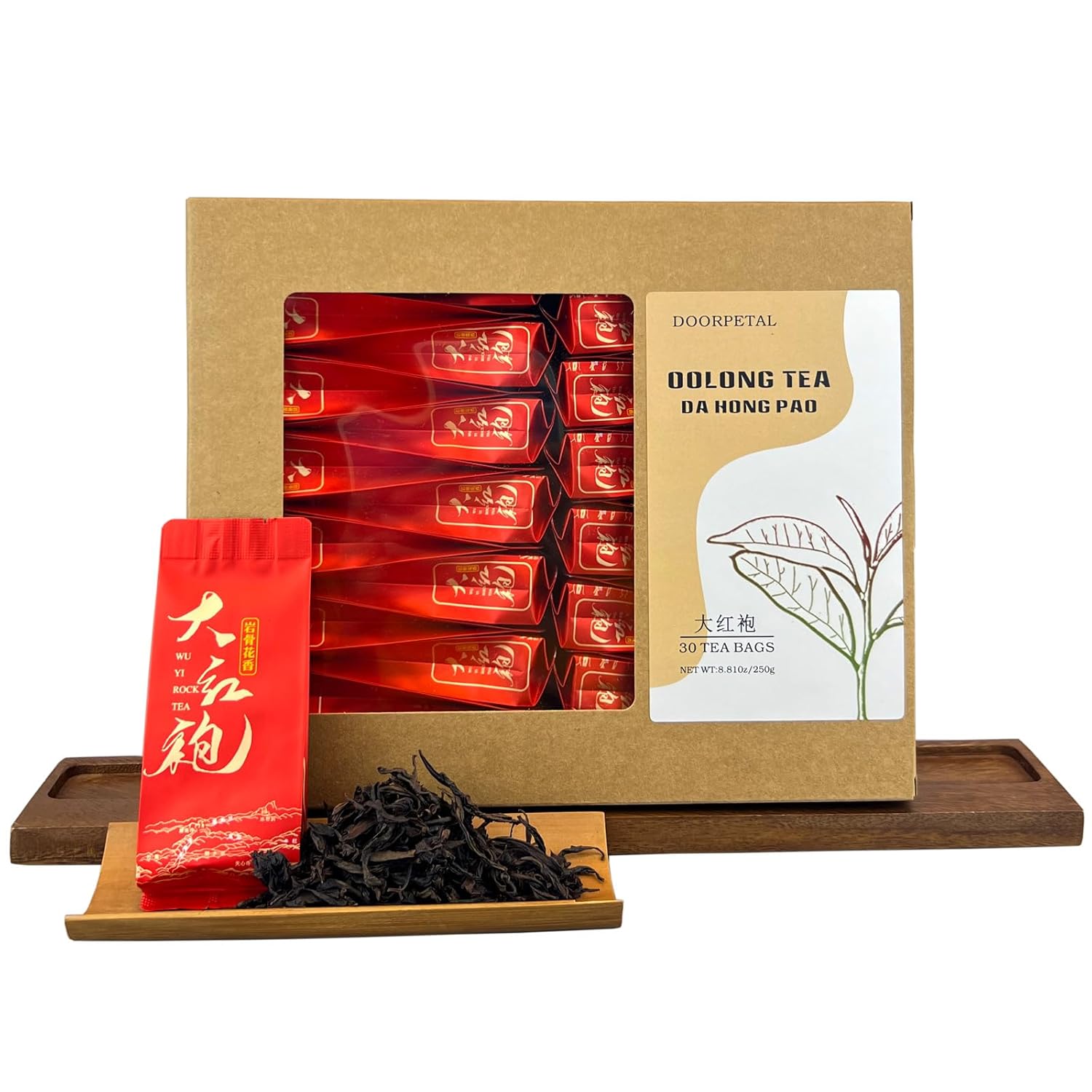 Amazon.com : Oolong Tea Fujian Wuyi Oolong Tea (Da hong pao)30 Count ...