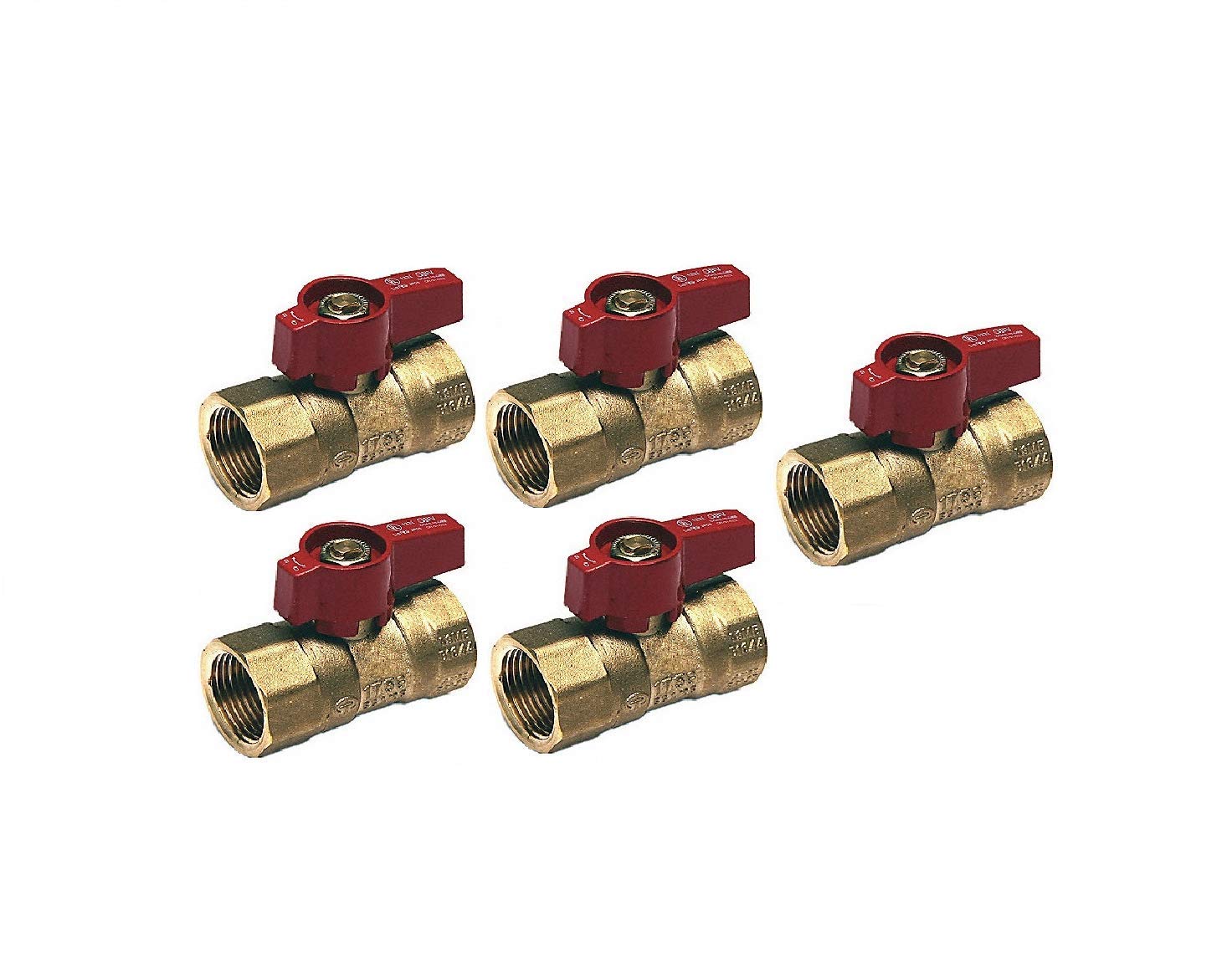 Snapklik.com : EZ-Fluid Plumbing 1/2"FIP X 1/2"FIP Thread Heavy Duty ...