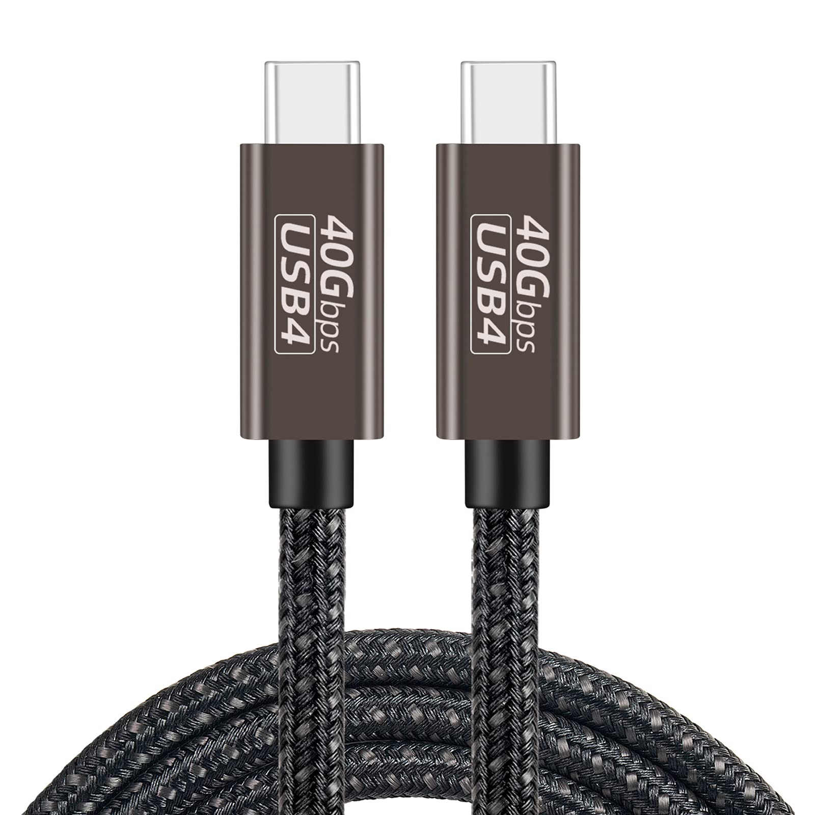 Amazon.co.jp: Thunderbolt 4 ケーブル(ガン色, 0.5m) USB4対応 Popolier [ 240W出力 ...
