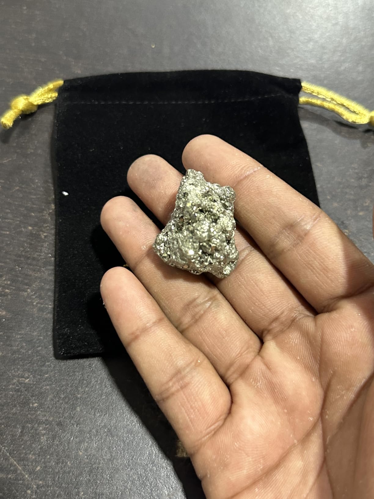 Pyrite Stone Original Cluster Stone - Natural Energised Golden Pyrite ...