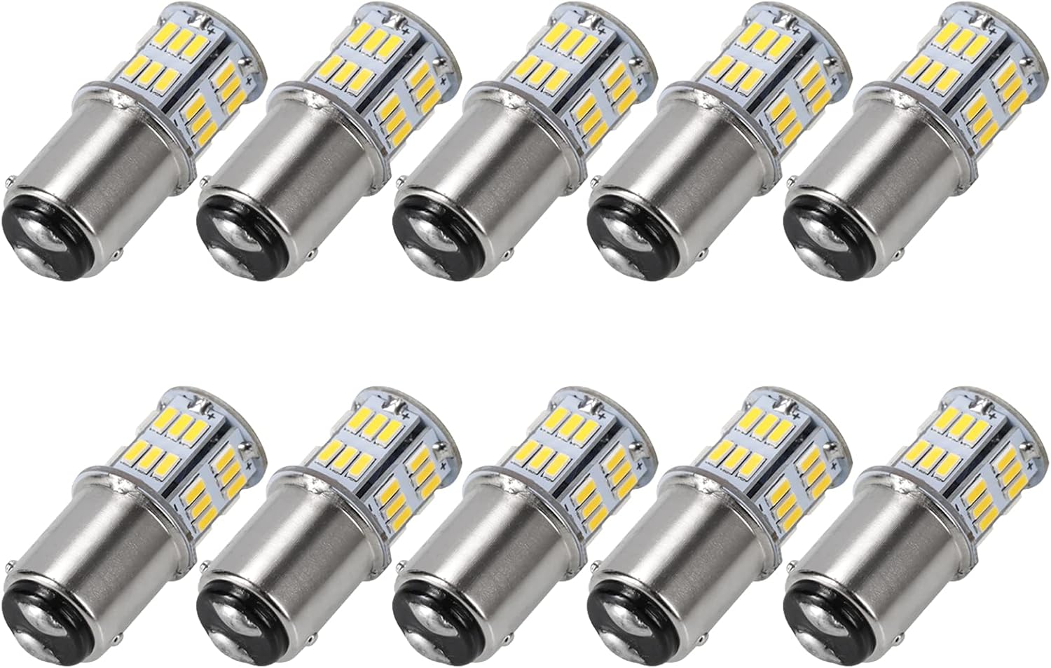 Amazon.com: 10 Packs LED Light Bulbs RV Super Bright 1142 1004 1076 ...