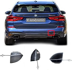 Amazon.com: Trimla Rear Tow Cover for 18-21 BMW X3 G01 M Aerodynamics Sport Fit 18d 20dX 20i ...