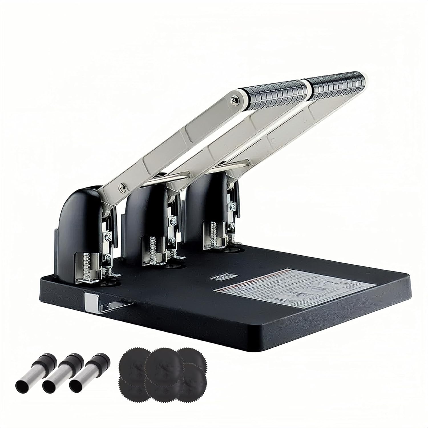 Amazon.com : TAIYUYUE Extra Heavy-Duty Three-Hole Punch, Changeable ...