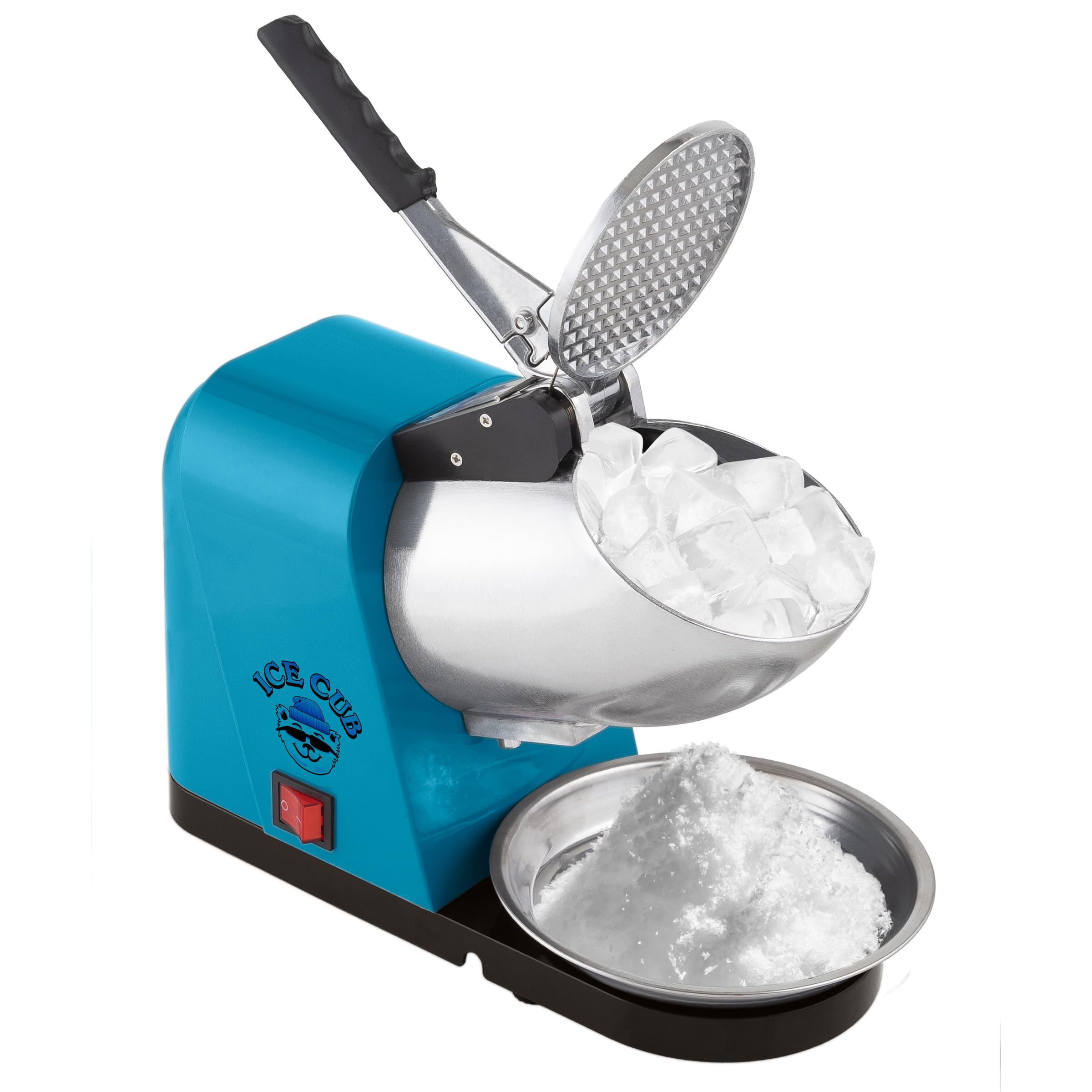 Amazon.com: Great Northern Popcorn Ice Shaver (Blue) Snow Cone Machine ...