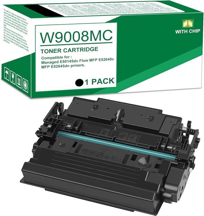 Amazon.com: W9008 W9008MC Black Toner Cartridge Compatible with W9008MC ...