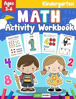 Kindergarten Math Activity Workbook: Basic Mathematics Learning Book ...