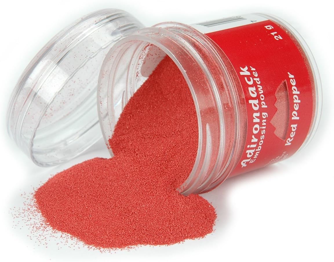 Amazon.com: RANGER 1 Ounce Adirondack Embossing Powder, Red Pepper