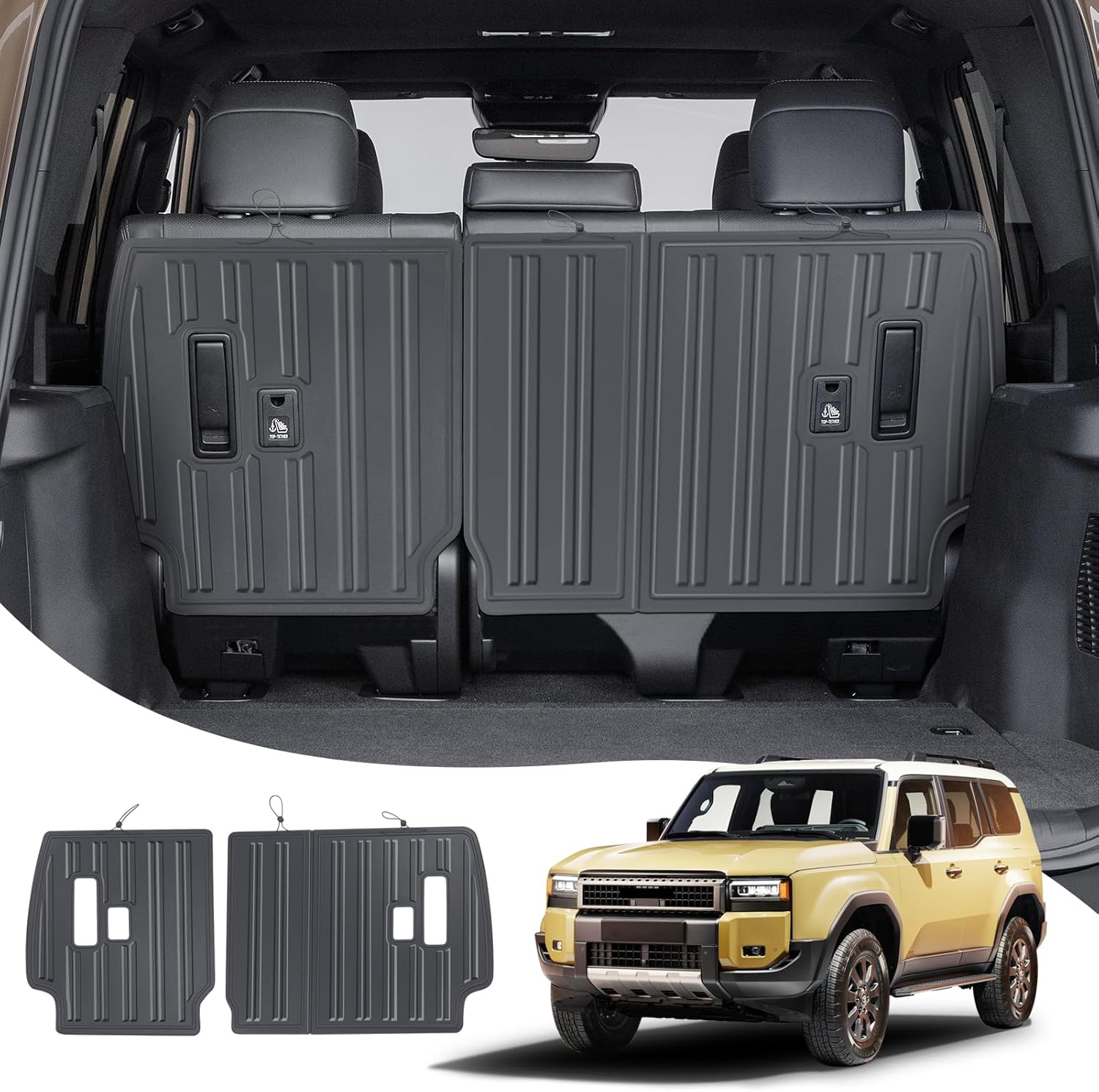 Amazon.com: LaIIker 2 PCs Seat Back Protective Pad for 2024-Present ...