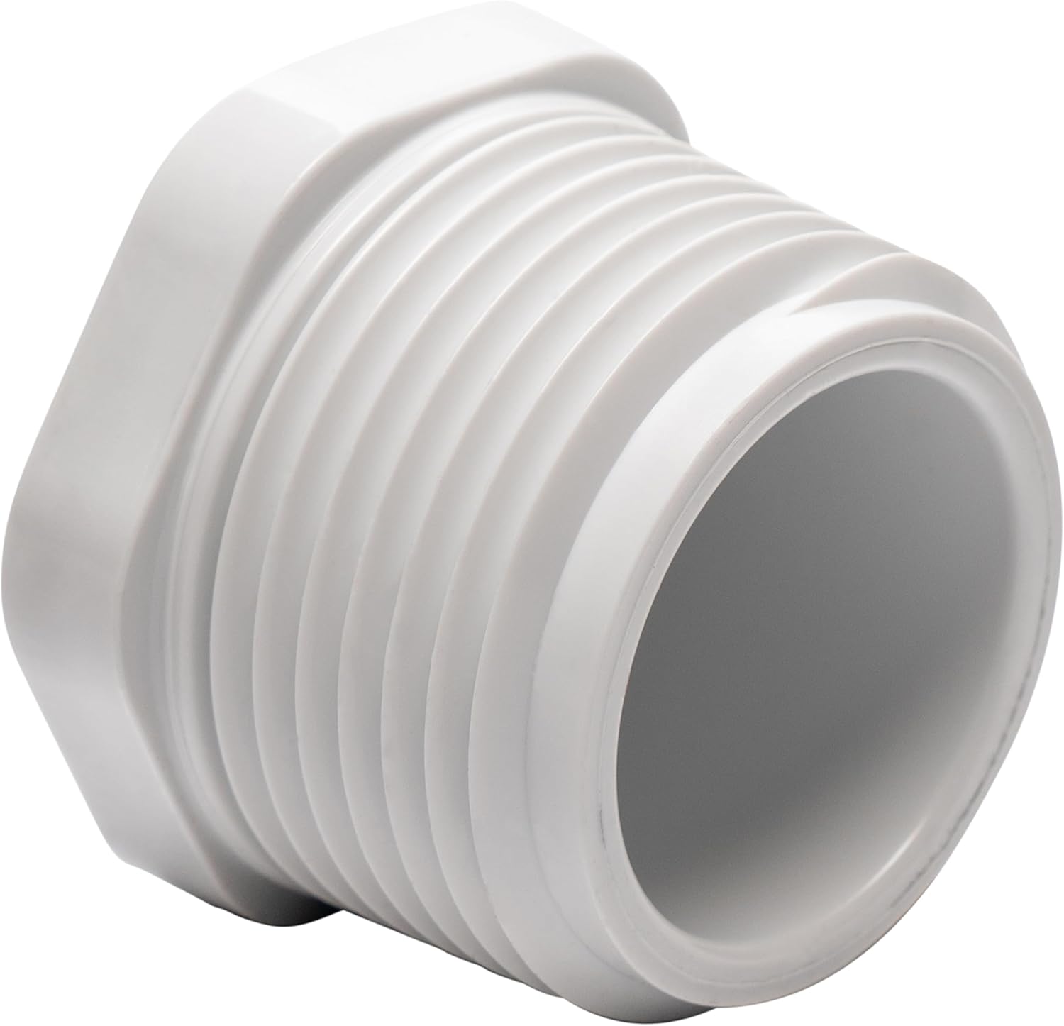 Dura Schedule 40 PVC MPT End Cap - Size : 1": Automatic Lawn Sprinkler ...