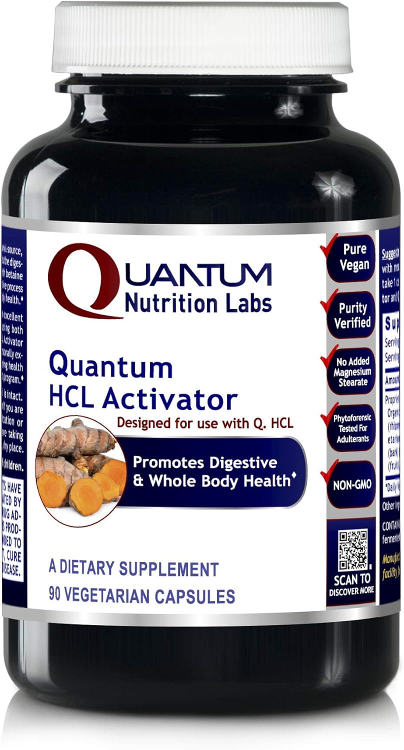 Amazon.com: Quantum HCL Activator – Botanical Pepsin Supplement ...